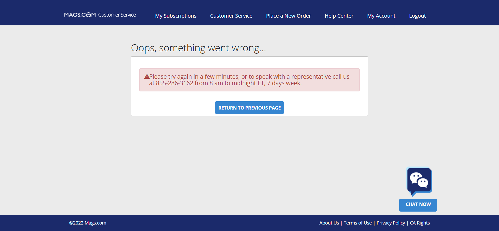 Difficulty in cancelling subscription - Dark Patterns Tip Line