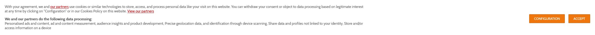 Difficulties with cookie consent - Dark Patterns Tip Line