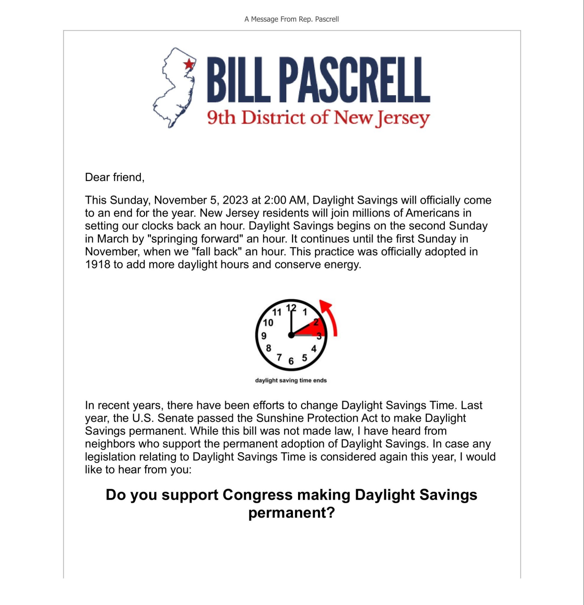 Congressman Bill Pascrell - Dark Patterns Tip Line